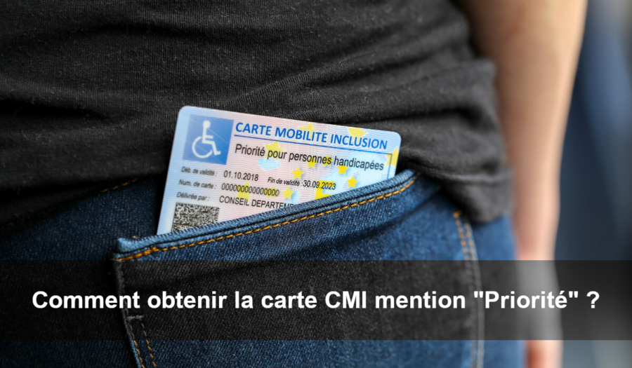 CMI Priorité, la carte mobilité inclusion mention priorité